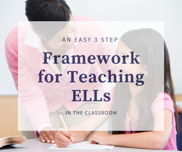 An Easy 3-Step Framework to Build a Strong Foundation for Teaching ELLs ...