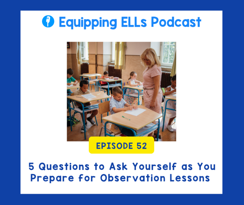 5 Questions to Ask Yourself as You Prepare for Observation Lessons ...